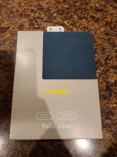 heyday Folio Case for Apple iPad Mini 1 - 5 with stylus holder - Teal ...