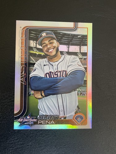 2025 Topps Update 2025 All-Star Game Foil Jeremy Pena Astros #ASG-31 | eBay