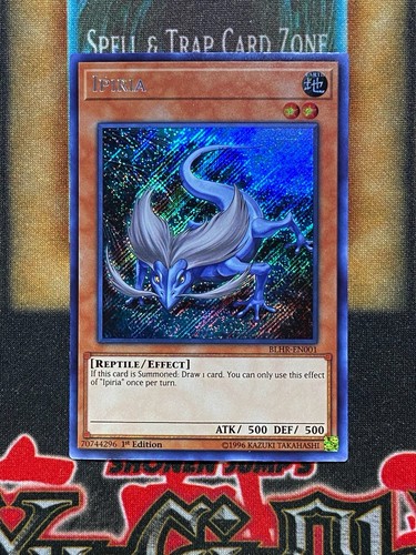 Yugioh Ipiria BLHR-EN001 Secret Rare 1st Ed NM | eBay