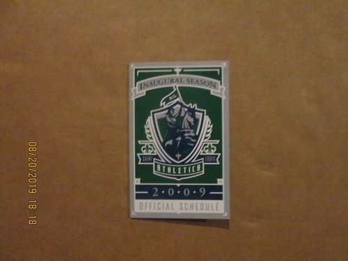 WPS Saint Louis Athletica Vintage Defunct 2009 Team Logo Soccer Pocket ...