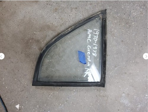 1970-1978 AMC Gremlin Passenger Right Rear Vent Glass OEM | eBay