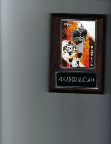 ROLANDO McCLAIN PLAQUE OAKLAND RAIDERS LOS ANGELES LA FOOTBALL NFL C | eBay