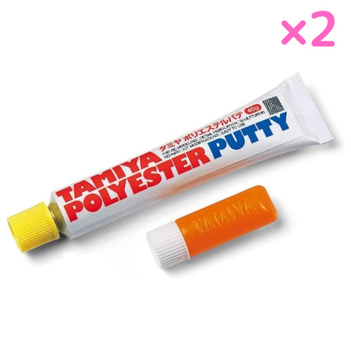 TAMIYA Polyester Putty 40g set of 2 | eBay