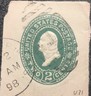Scott #U93 US 1916-21 2 Cents Washington Envelope Stamp | eBay