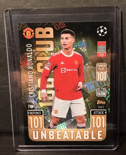 TOPPS MATCH ATTAX RONALDO 100 CLUB UNBEATABLE 2021 LOOK!!!! | eBay