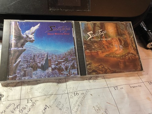 SAVATAGE 2 CD LOT: DEAD WINTER DEAD + EDGE OF THORNS | eBay