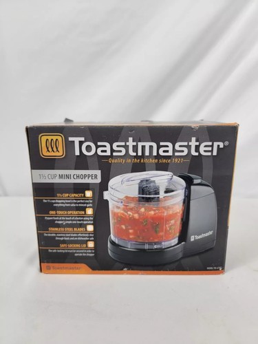 Toastmaster 1.5 Cup Mini Chopper Food Processor New In Box | eBay