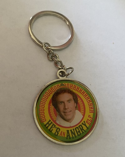 THE ELF WILL FERRELL MOVIE PICTURE KEYCHAIN ANGRY CHRISTMAS PROMO | eBay