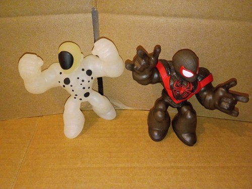 Marvel Heroes of Goo Glow Surge Miles Morales vs Energy Glow The Spot ...