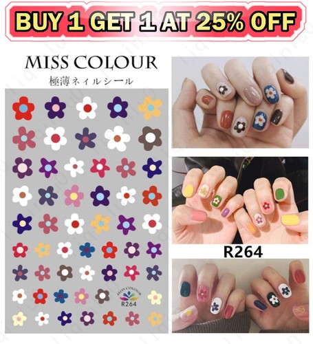 31 Different Styles Nail Stickers Waterproof Nail Art Design DIY Decals ...