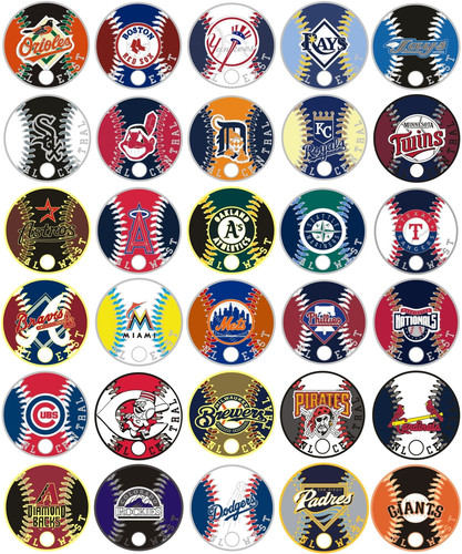 CHOOSE YOUR FAVORITE TEAM! 30 CLUBS OF THE MLB MAJOR LEAGUE BASEBALL ...