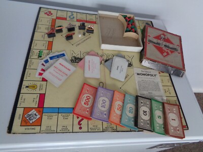 Wooden Monopoly Vintage Board Games for sale | eBay