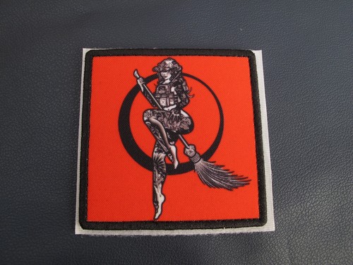 Special Forces Ukrainian Witch Girl Military patch morale 75 x 75 mm | eBay