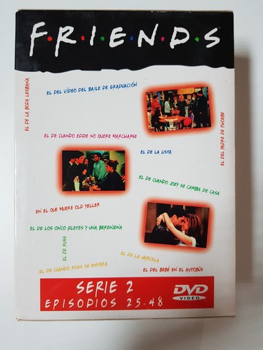 SERIE DVD. FRIENDS. PRIMERA TEMPORADA CAPITULOS 25 A 48 | eBay