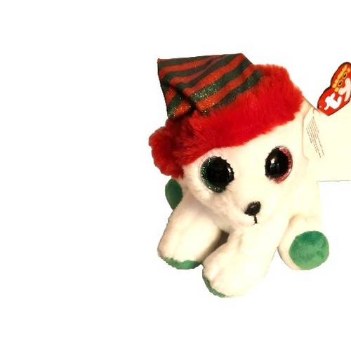 Ty Beanie Boos PAXTON the Christmas Polar Bear 6" Plush - New ...