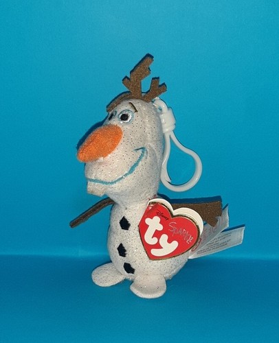 TY PELUCHE Olaf Frozen Film Spielzeug Beanie Boos Plush Keyring ...