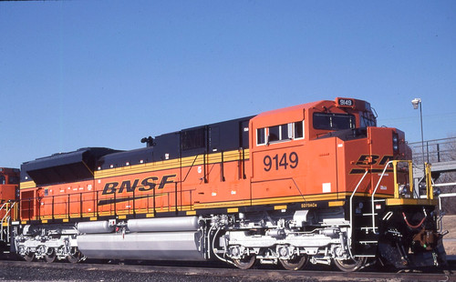 BNSF SD70ACe # 9149 new @ Kansas City, MO Jan 2008 | eBay
