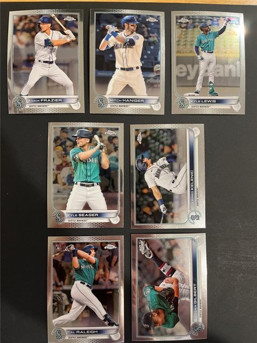 2022 Topps Chrome Seattle Mariners Team Set 7 Cards | eBay