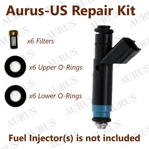 6 Fuel Injectors for Jeep Cherokee TJ Wrangler 4.0l I6 OEM Siemens ...