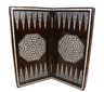 WorldWise Mother of Pearl Decoupage Backgammon Set, 14.5 Inch Board ...