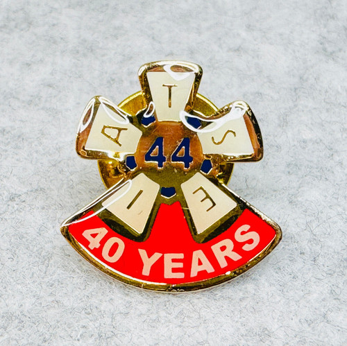 IATSE 40 Years Lapel Pin International Alliance Theatrical Stage ...