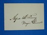RARE W. SOMERSET MAUGHAM SIGNED AUTOGRAPH SIGNATURE on PAPER | eBay
