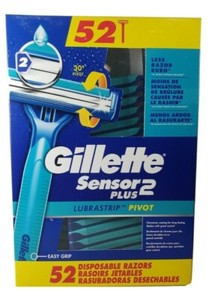 Gillette Custom Plus Disposable Razor 52 for sale | eBay