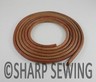 72" LEATHER BELT SINGER TREADLE SEWING MACHINE - 1/4" (6mm) ROUND B109 ...