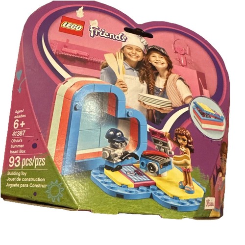 LEGO Friends Olivia's Summer Heart Box 41387 Building Set (93 Pieces) 6 ...