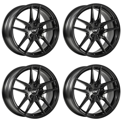 Set of 4 17in Black Alloy Wheel Rims for Subaru, DA1R34L 5x114.3 5Lug ...