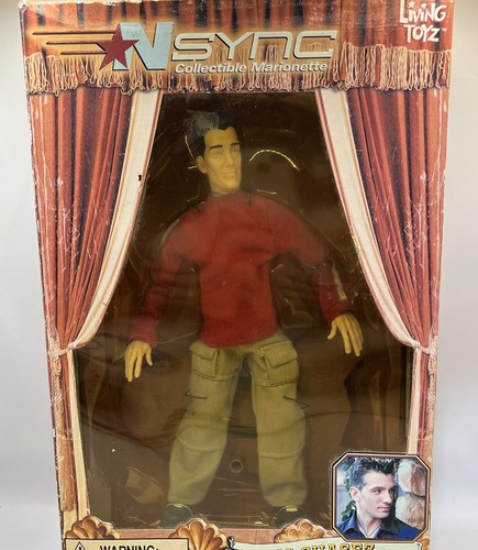 2000 NSYNC Living Toyz JC Chasez Collectible Marionette Action Figure ...