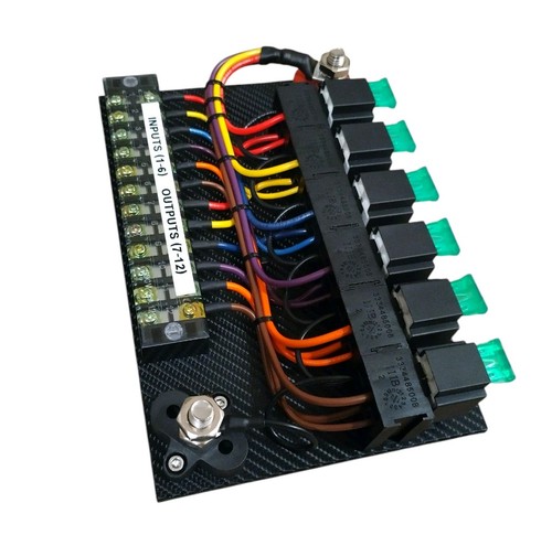 Race Car Fuse/ Relay Panel Block 6 Way LS Swap Custom Universal Drag ...