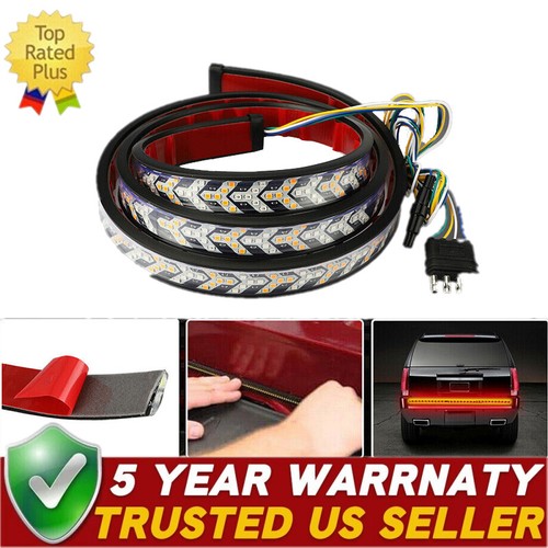 60" inch Truck Tailgate Bar Brake Reverse Turn Signal Stop LED Light ...