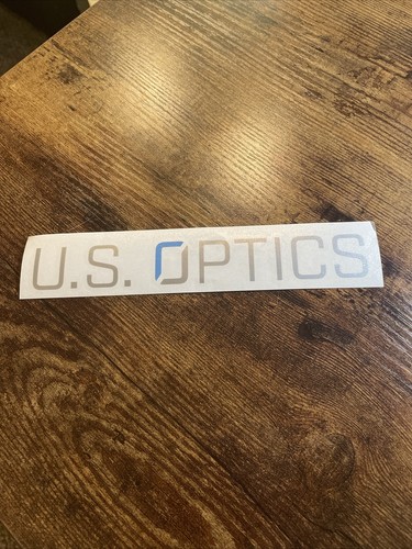 U.S. Optics Sticker Decal 7” - Free Shipping - Shot Show Original! | eBay