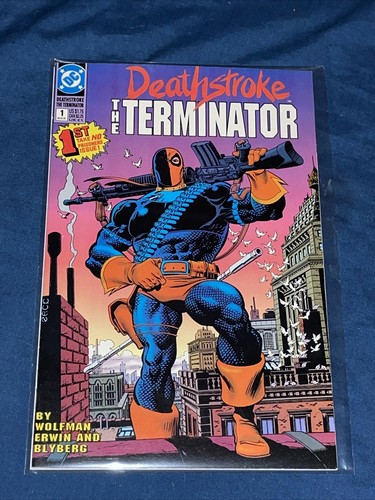 Deathstroke The Terminator #1 DC Comics 1991, Ravager, Mike Zeck cover ...