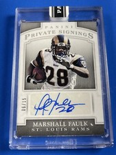 Marshall Faulk Football Trading Card Database
