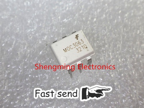 10PCS MOC3063 Optocoupler DIP-6 IC Original Fairchild | eBay