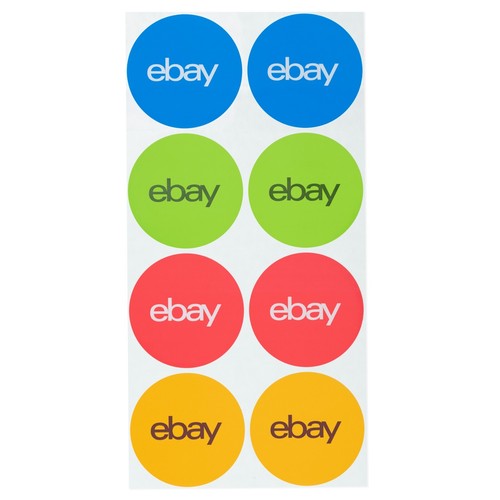 3” eBay Sticker – Red, Blue, Green and Yellow | eBay