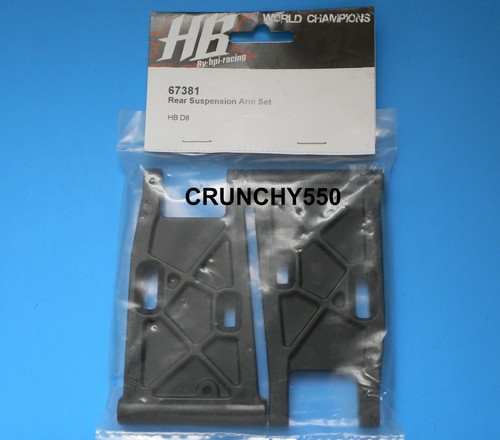 Hot Bodies 67381 Rear Suspension Arm Set Vorza D8S RC Part HB D8 | eBay