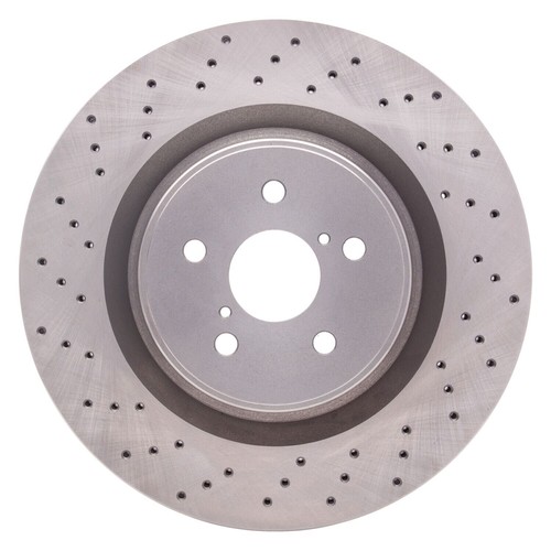 For Lexus IS F 2008-2014 R1 Concepts EXE-75026 Drilled 1-Piece Front ...