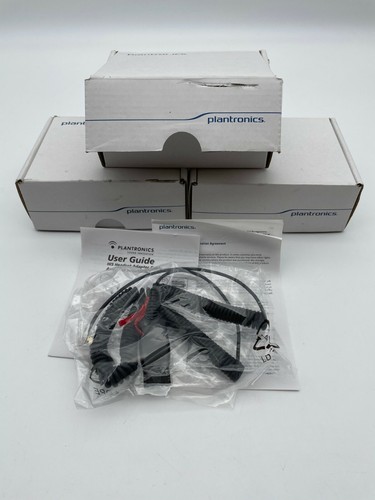 Lot of 3 NEW HIS Cable 72442-41 Adapter Cable Plantronics Avaya ...