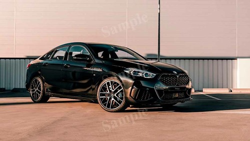 BMW M235i XDrive Gran Coupe Black Shadow High Res Wall Decor Print ...