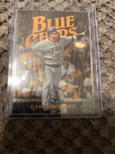 2019 Topps Finest Blue Chips Baseball #FBC-GS Gary Sanchez | eBay