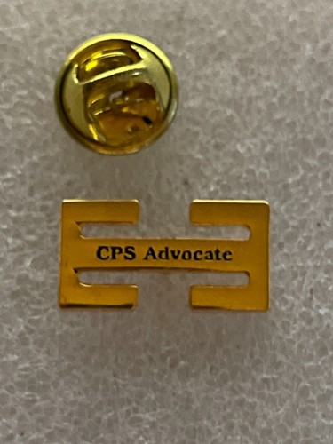 CPS Advocate Lapel Pinback Gold Tone Hat Pin. #23 | eBay