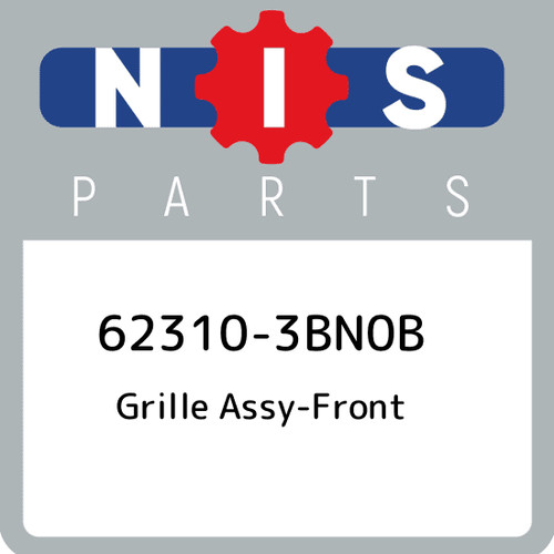 62310-3BN0B Nissan Grille assy-front 623103BN0B, New Genuine OEM Part ...