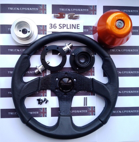 Land Rover Defender 90, 110 Steering Wheel 36 Spline Boss Quick Release ...