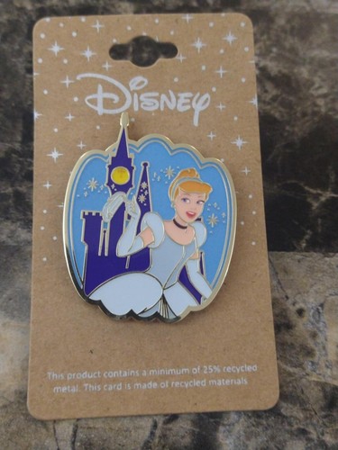New Disney Pumpkin Shaped Cinderella Lapel Pin Castle Glass Slipper | eBay