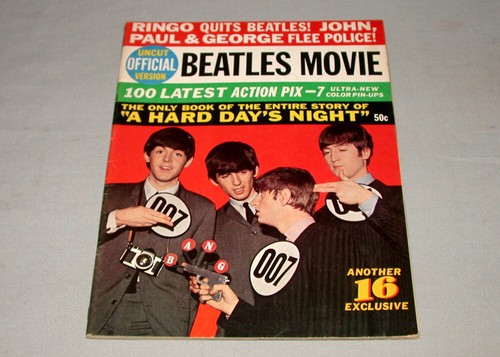 Original 1964 Beatles Movie Magazine Beatles Front Cover | eBay