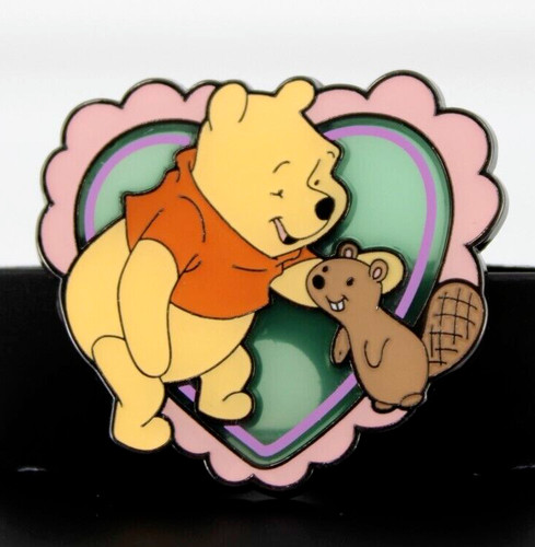 Loungefly Winnie The Pooh And Beaver Cameo Enamel Pin 1.50" Translucent 2023 New | eBay