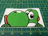 Mario Yoshi With Egg White Vinyl Car Window Laptop Decal Sticker New | eBay
